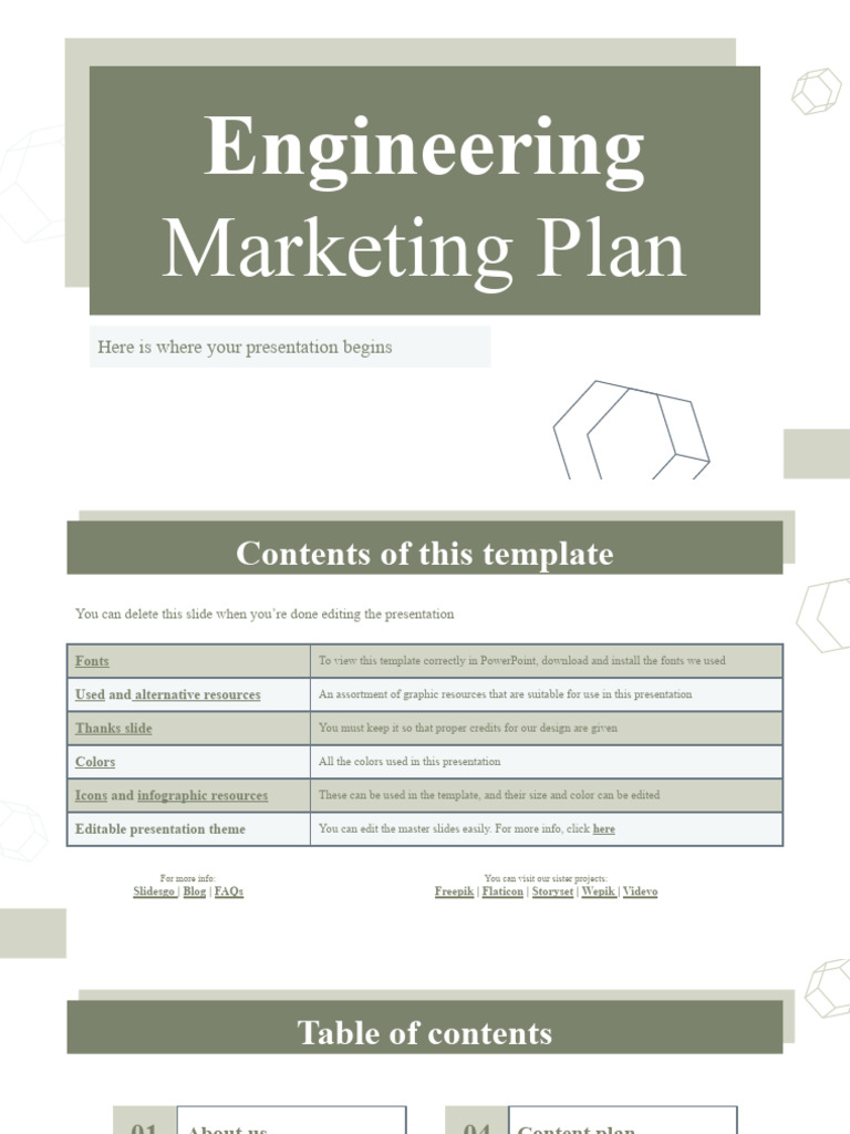 Engineering Marketing Plan Overview | PDF | Market (Economics) | Innovation