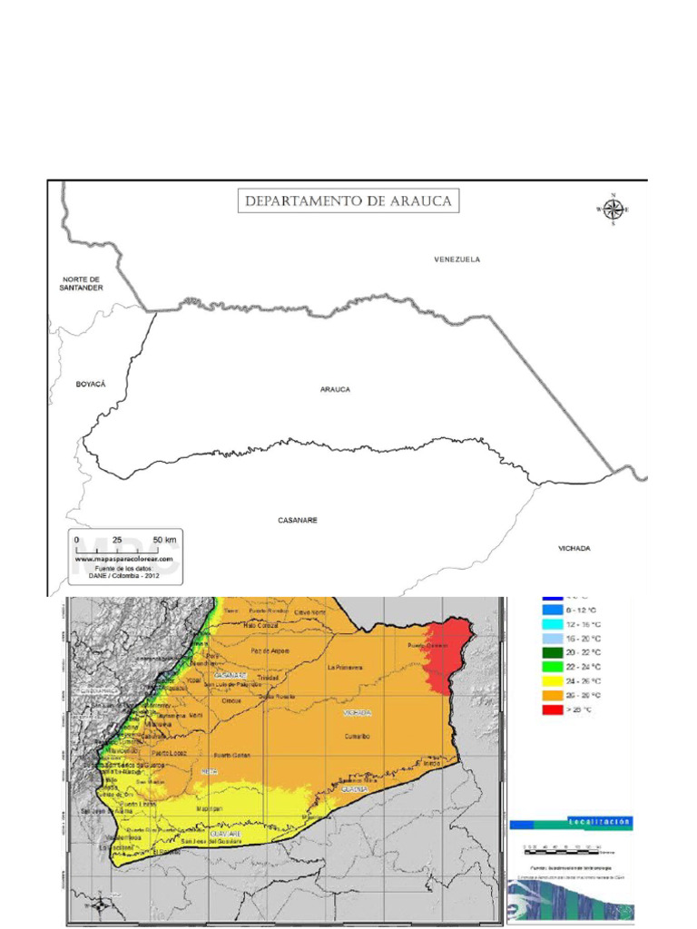 Mapa de Arauca | PDF