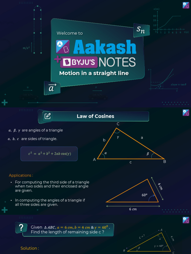 Motion, Speed, and Acceleration Concepts | PDF | Velocity | Acceleration
