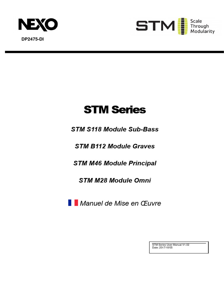 STM User Manual v102 VFR | PDF