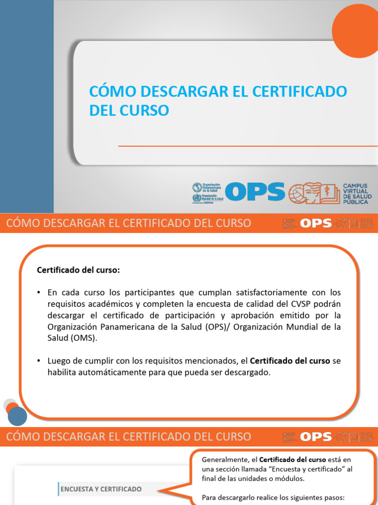 Guía para Descargar tu Certificado del Curso | PDF | Informática