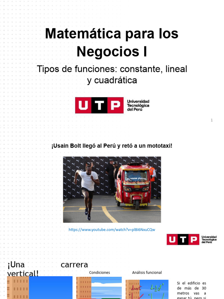 S10.s10 - Tipos de Funciones - Constante, Identidad, Lineal y Cuadrática | PDF