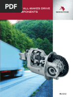Meritor Serie 160 164 | PDF | Axle | Gear