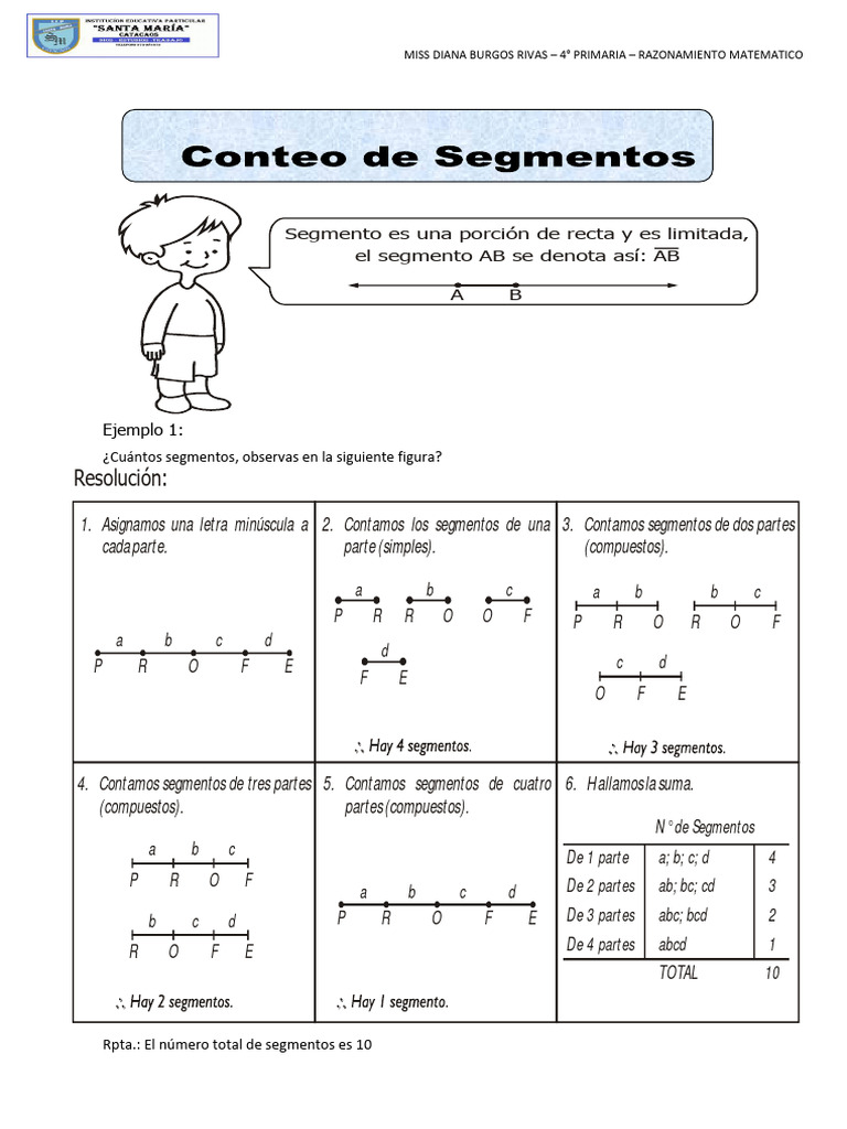 Conteo de Segmentos | PDF