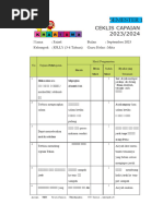 Contoh Ceklis Penilaian Anak TK | PDF | Karier & Perkembangan