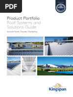 Kingspan Quadcore ks1000rw Roof Panel Data Sheet en GB Ie | PDF | Roof | Building Engineering
