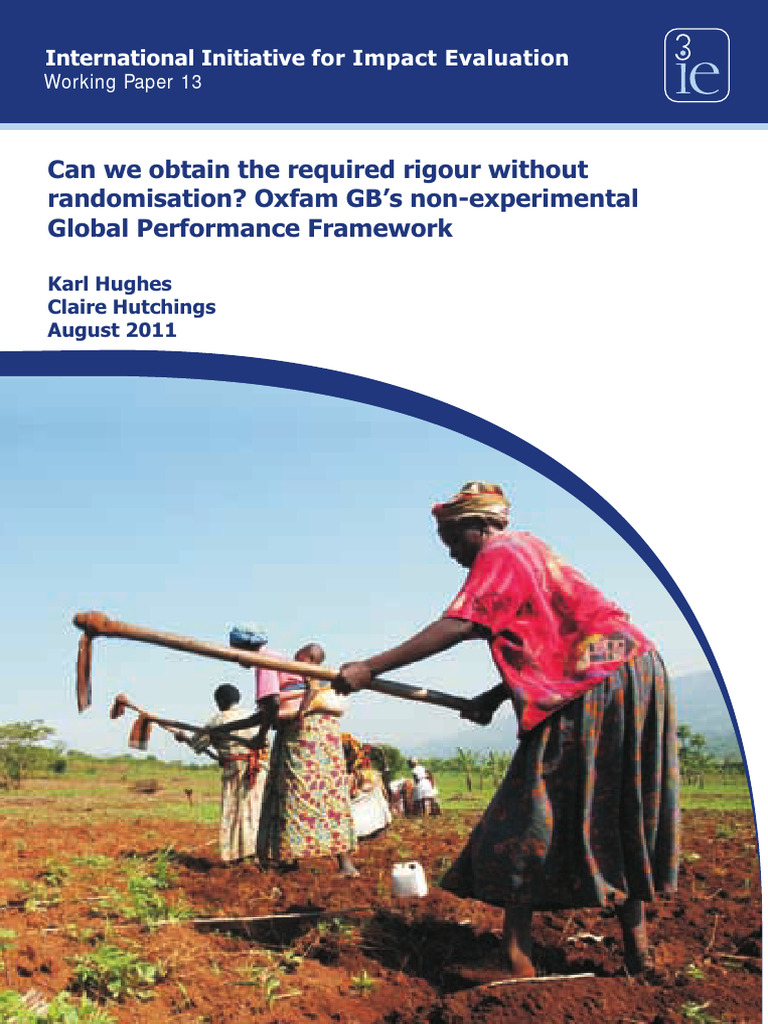 3ie Obtaining Rigour Without Randomisation | PDF