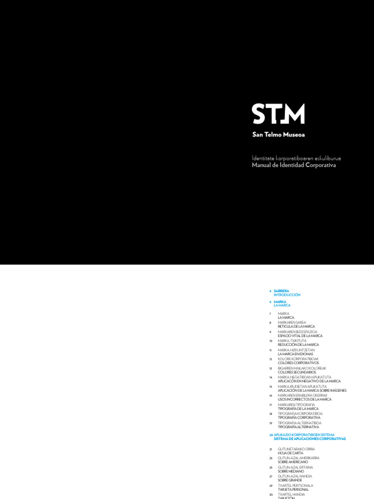 STM Manual Identidad Corporativa | PDF