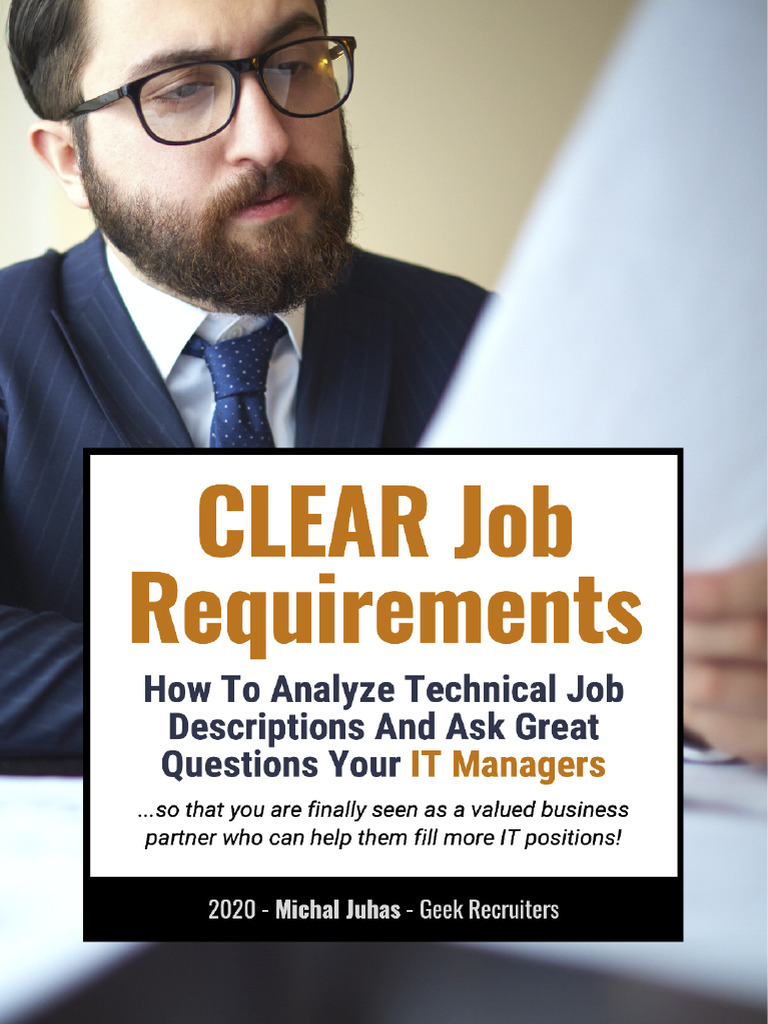 Clear Job Requirements Ebook | PDF