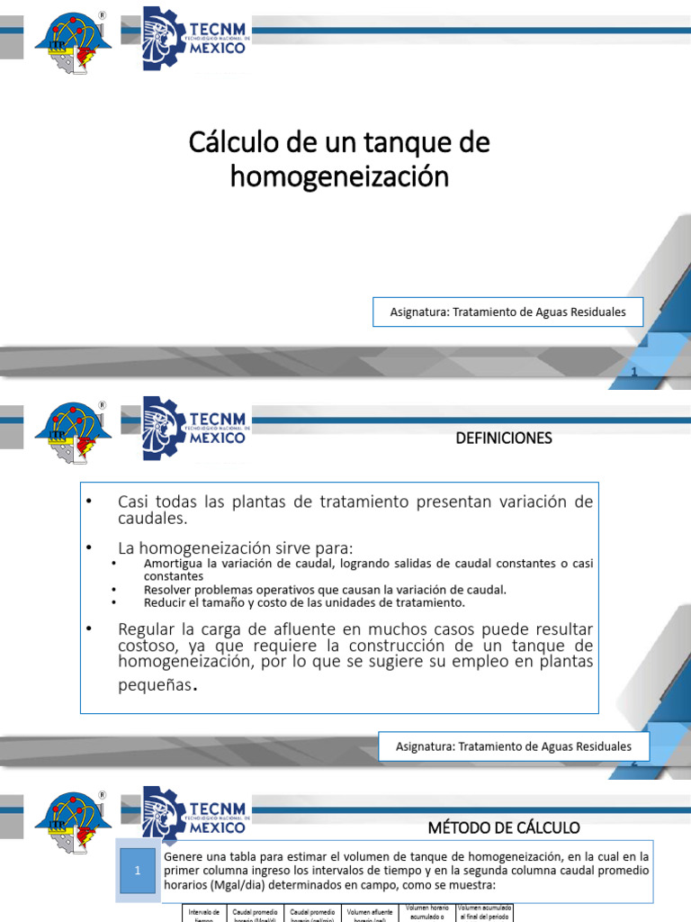 HOMOGENEIZACIÓN | PDF