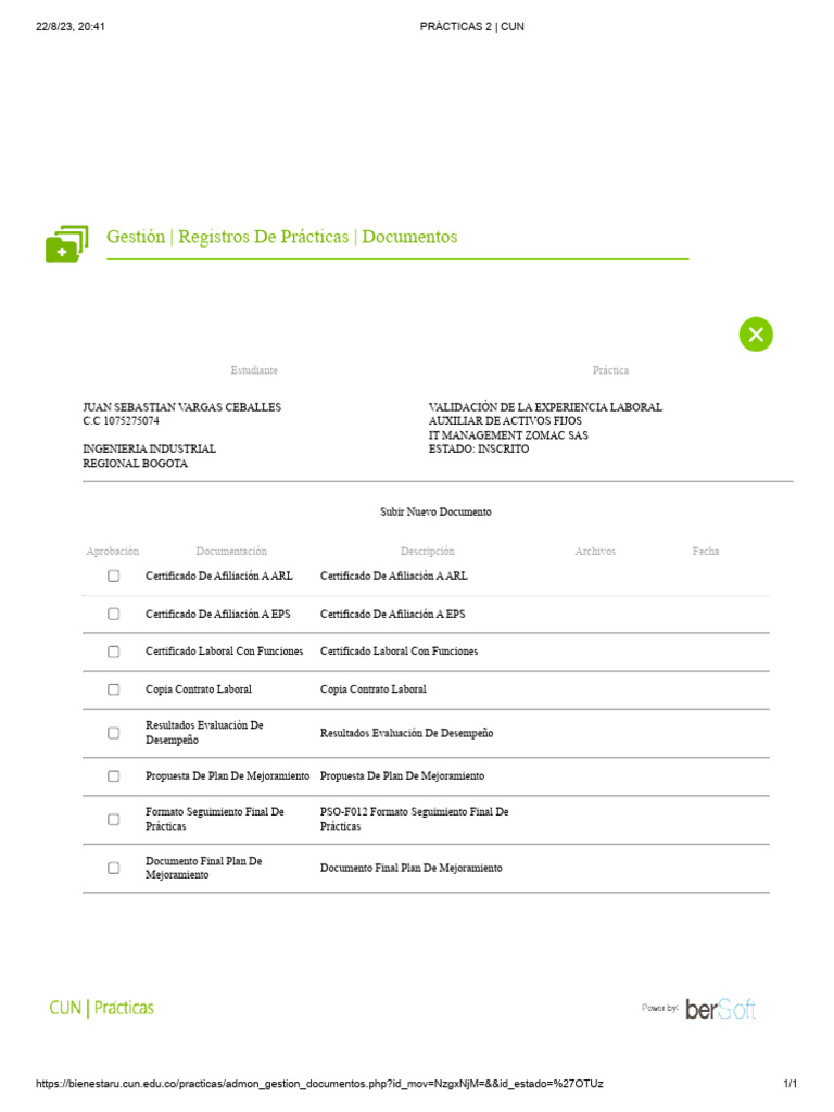 Prácticas 2 - Cun | PDF