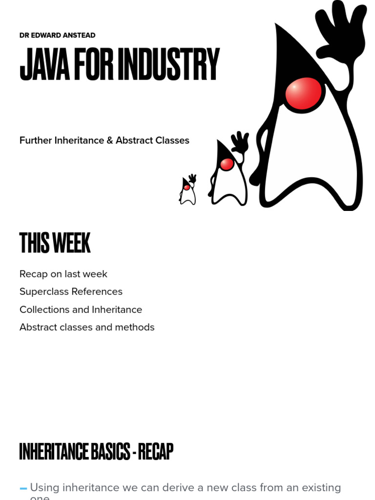 Inheritance and Abstract | PDF