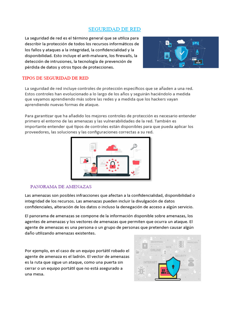 Seguridad de Red | PDF | Red privada virtual | Cortafuegos (informática) Seguridad de Red | PDF | Red privada virtual | Cortafuegos (informática)