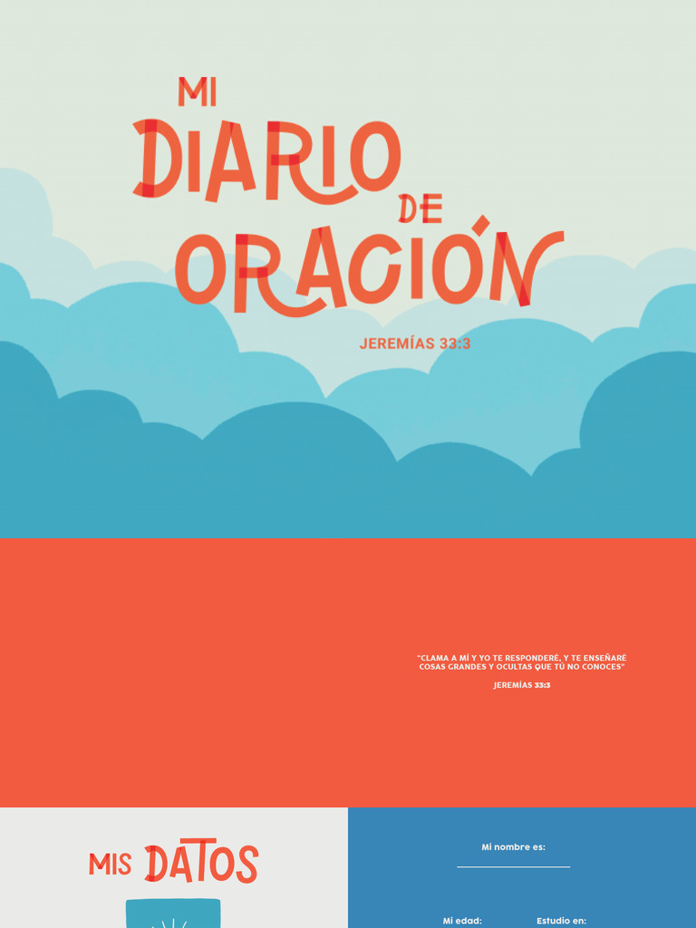 Mi Diario de Oración - Final | PDF