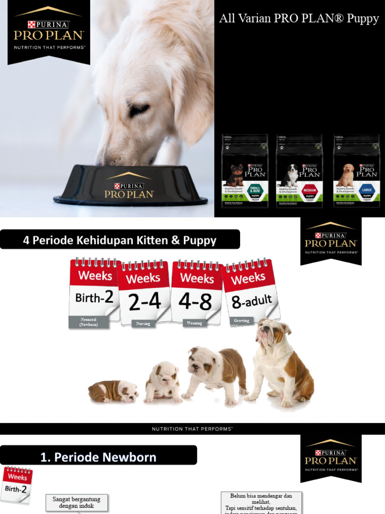 May - Pro Plan Puppy Healthy Growth and Development | PDF