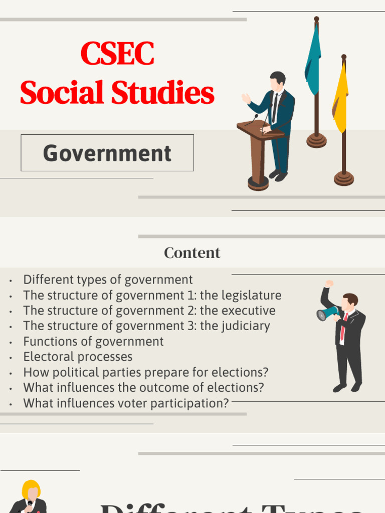 CSEC Social Studies | PDF | Politics | Social Science