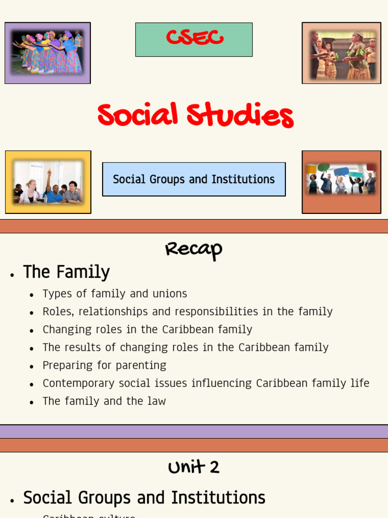 2.1 Social Groups and Institutions - Cultural Diversity | PDF