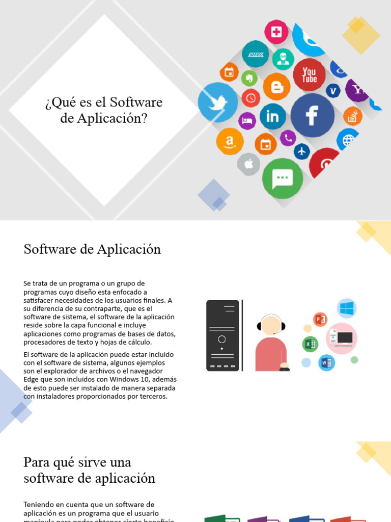 Guía del Software de Aplicación | PDF