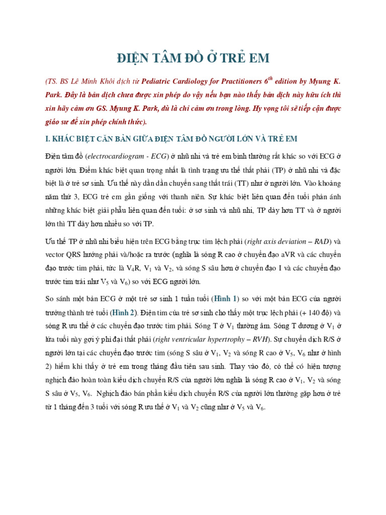 Dien Tam Do Tre em Revision | PDF