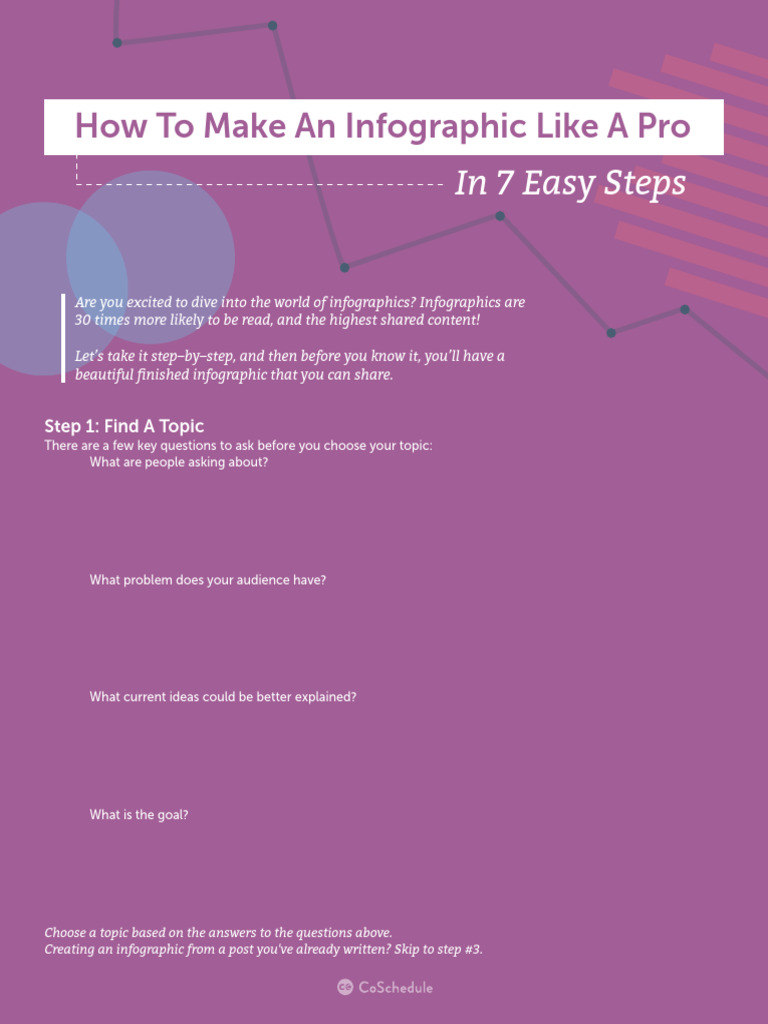 Making An Infographic Guide | PDF | Infographics | Human Communication