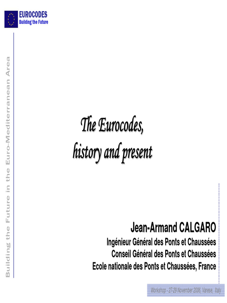 Eurocodes History | PDF