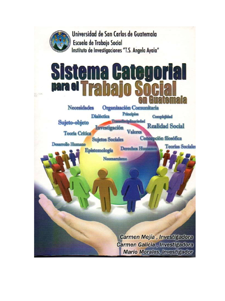 Sistema Categorial para El Trabajo Social Carmen Mejia Carmen Galicia y ...