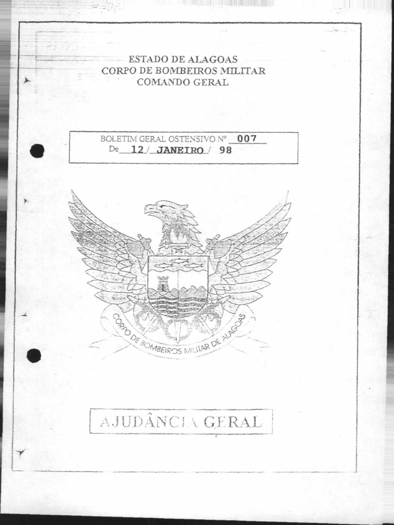 Bgo 007 12011998 | PDF