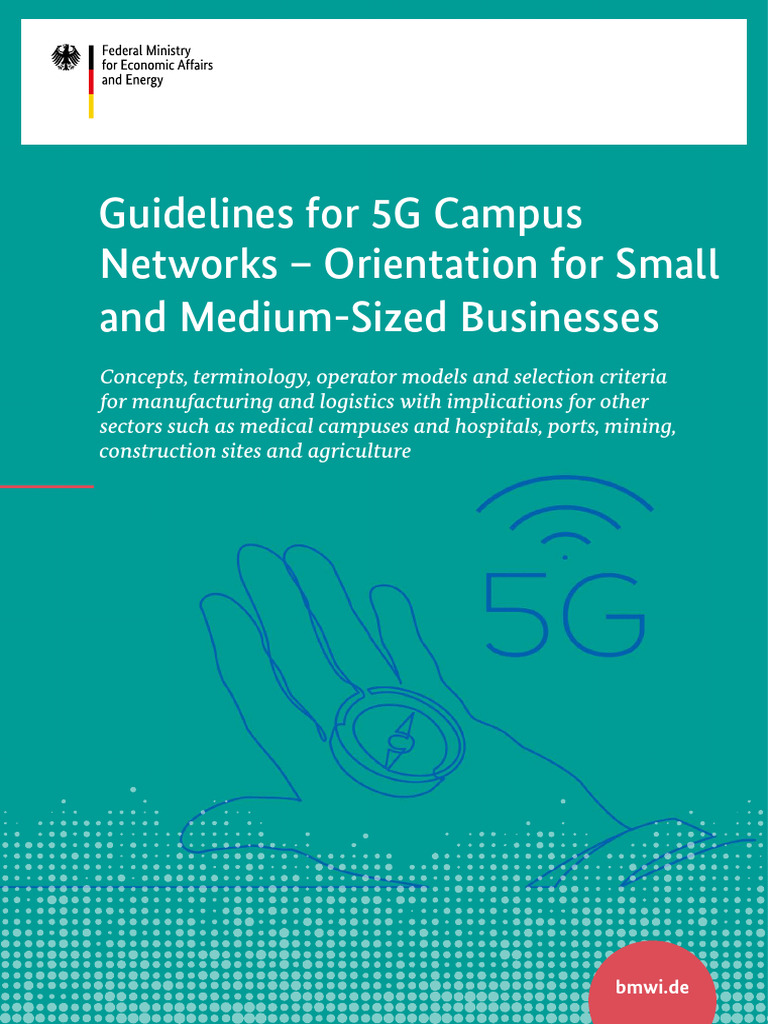 Guidelines For 5g Campus Networks Orientation For Small and Medium Sized Businesses | PDF ...
