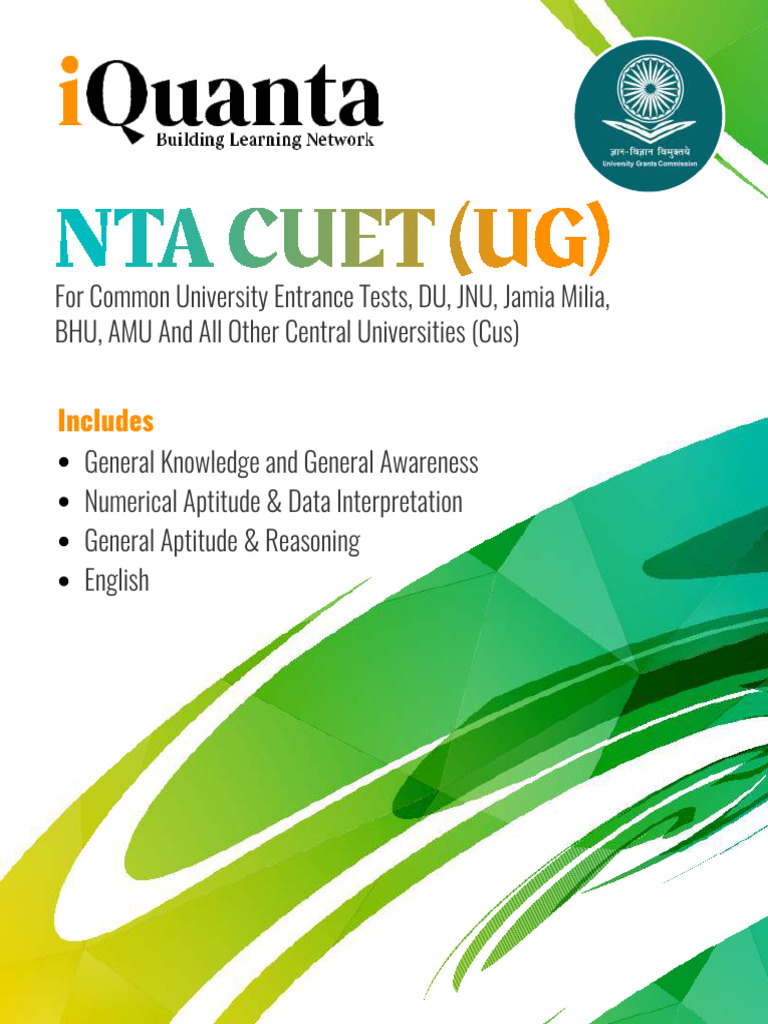 IQuanta CUET Book | PDF