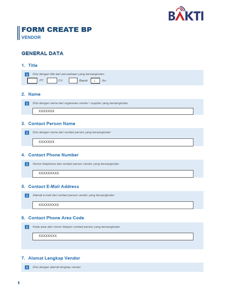 Form Ariba | PDF