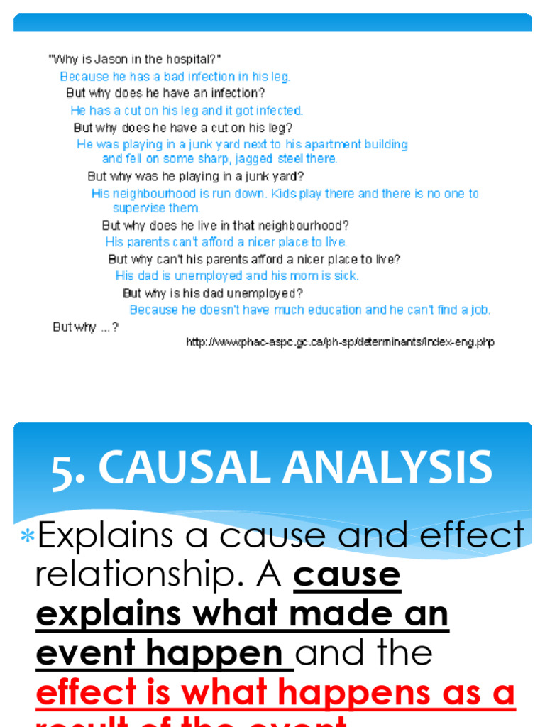 Causal Analysis Definition PDF | PDF | Language Arts & Discipline