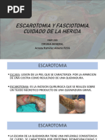 Escarectomía y escarotomía en quemados | PDF | Sangre | Cirugía