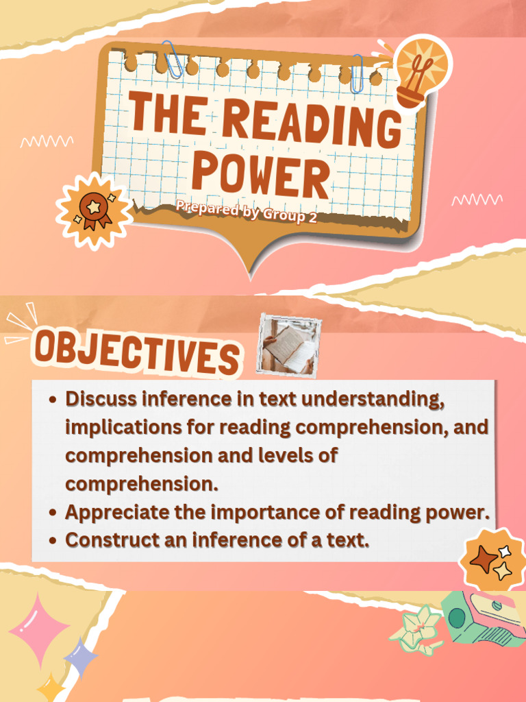Group 2 - The Reading Power | PDF | Career & Growth | Self-Improvement