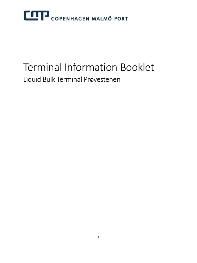 09 Terminal-Information-booklet en | PDF | Science & Mathematics ...