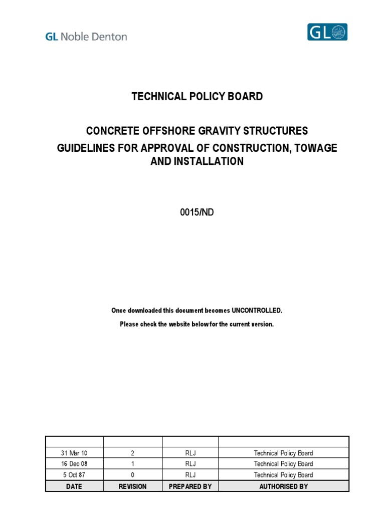 GL Noble Denton 0015-2 | PDF