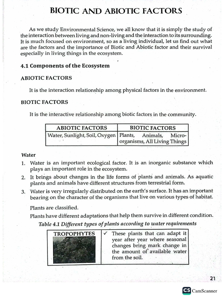 Lesson-4 Environmental Science | PDF