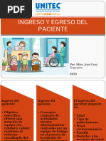 Ingreso y Egreso Del Paciente | PDF | Hospital | Medicina