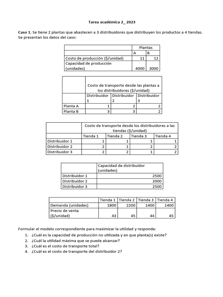 Tarea Académica 2 | PDF