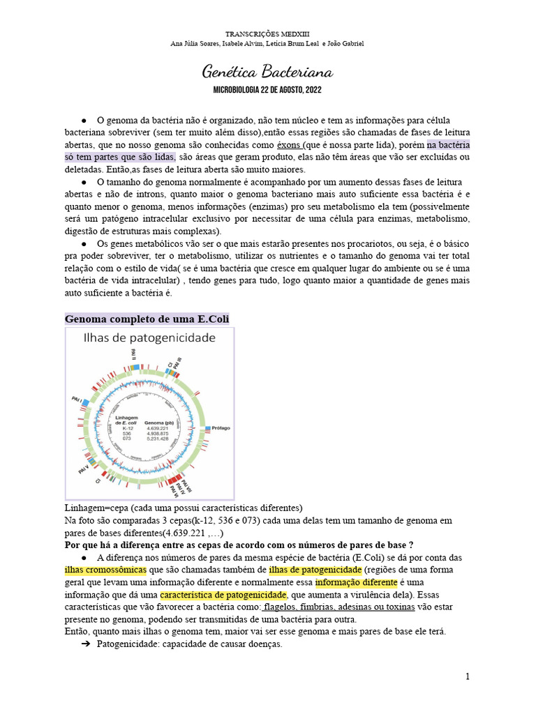 Microbiologia - Aula 4 | PDF
