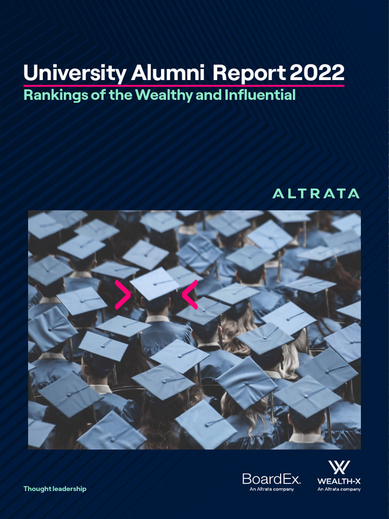 Altrata 2022 University Alumni Rankings | PDF | Economies