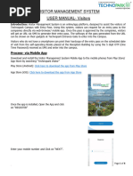 JJM App User Manual 05 05072023 Fielduser | PDF | Login | Mobile App