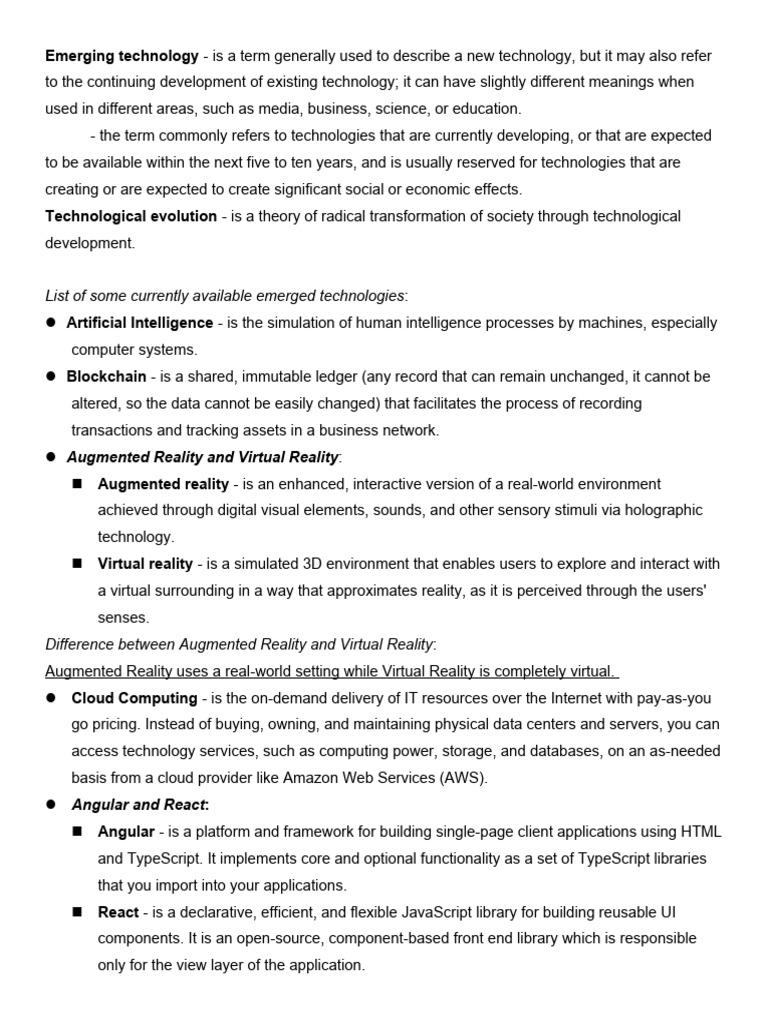 Ict 110 Reviewer | PDF