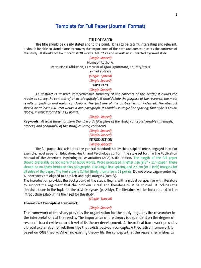 2 - Template - Journal Format | PDF