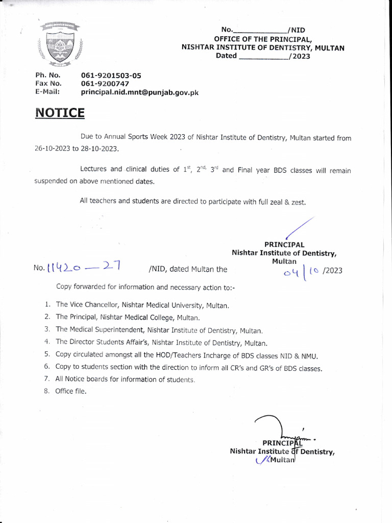 Annual Sports Week 2023 | PDF