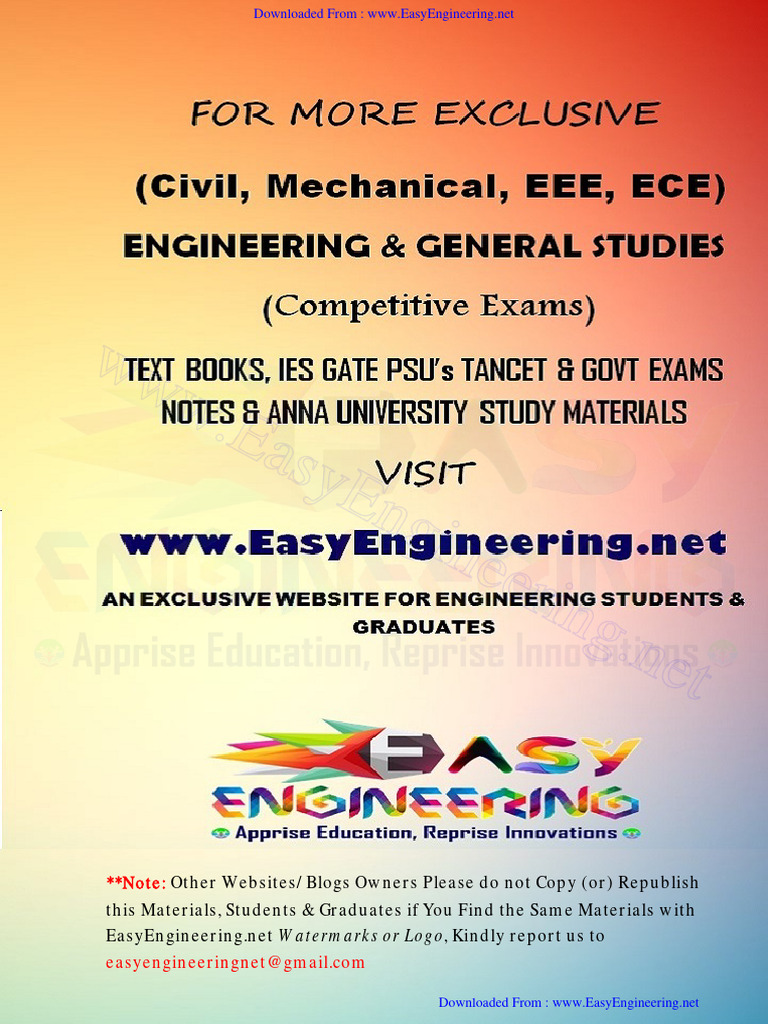 General Ability AE AEE Civil Engineering Handwritten Notes PDF | PDF