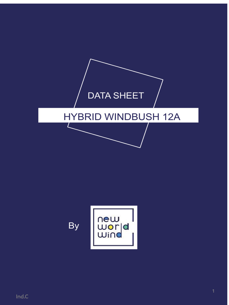 Technical Data Sheet Hybrid Windbush 12a 2022 | PDF