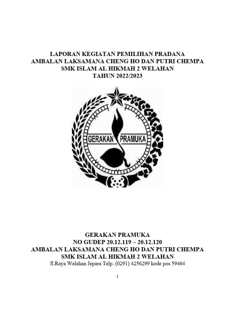 Laporan Pertanggung Jawaban Proker | PDF
