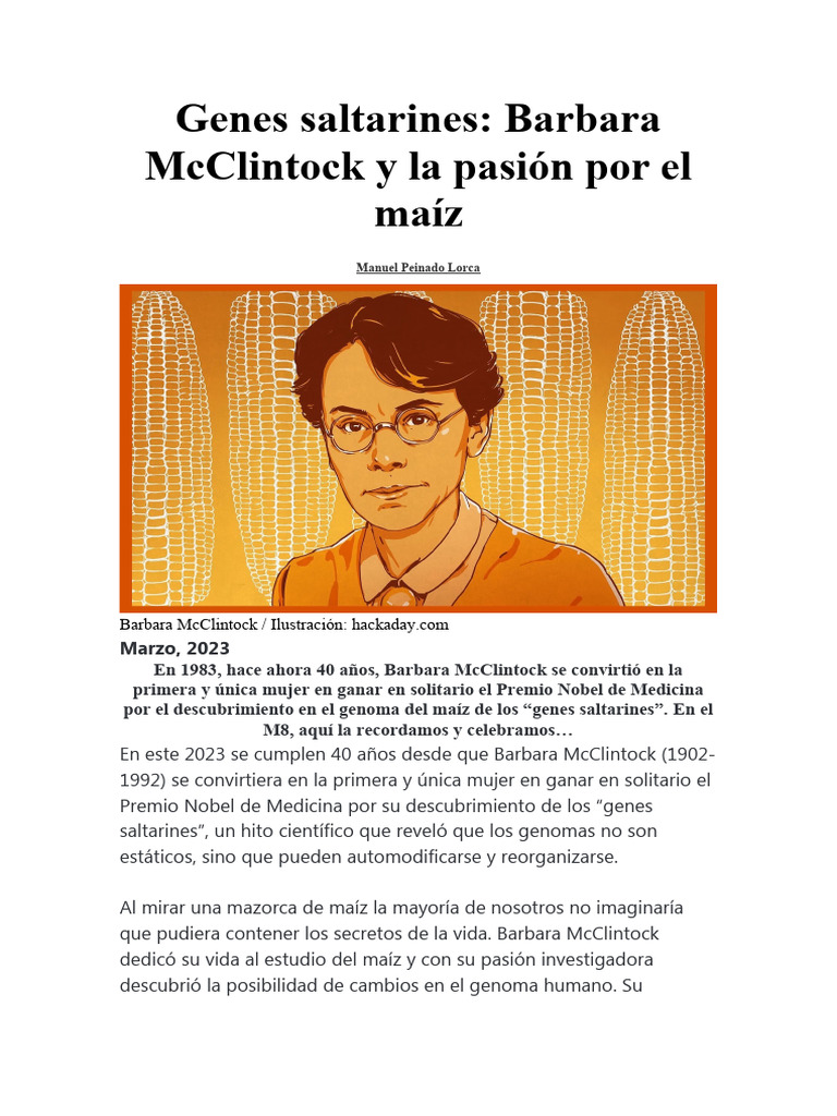 Genes Saltarines | PDF