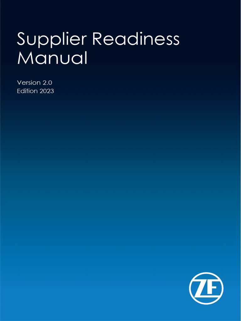 Supplier Readiness Manual - 20231013 | PDF