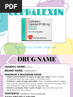 Pediatric Cephalexin Dosing Guidelines | PDF